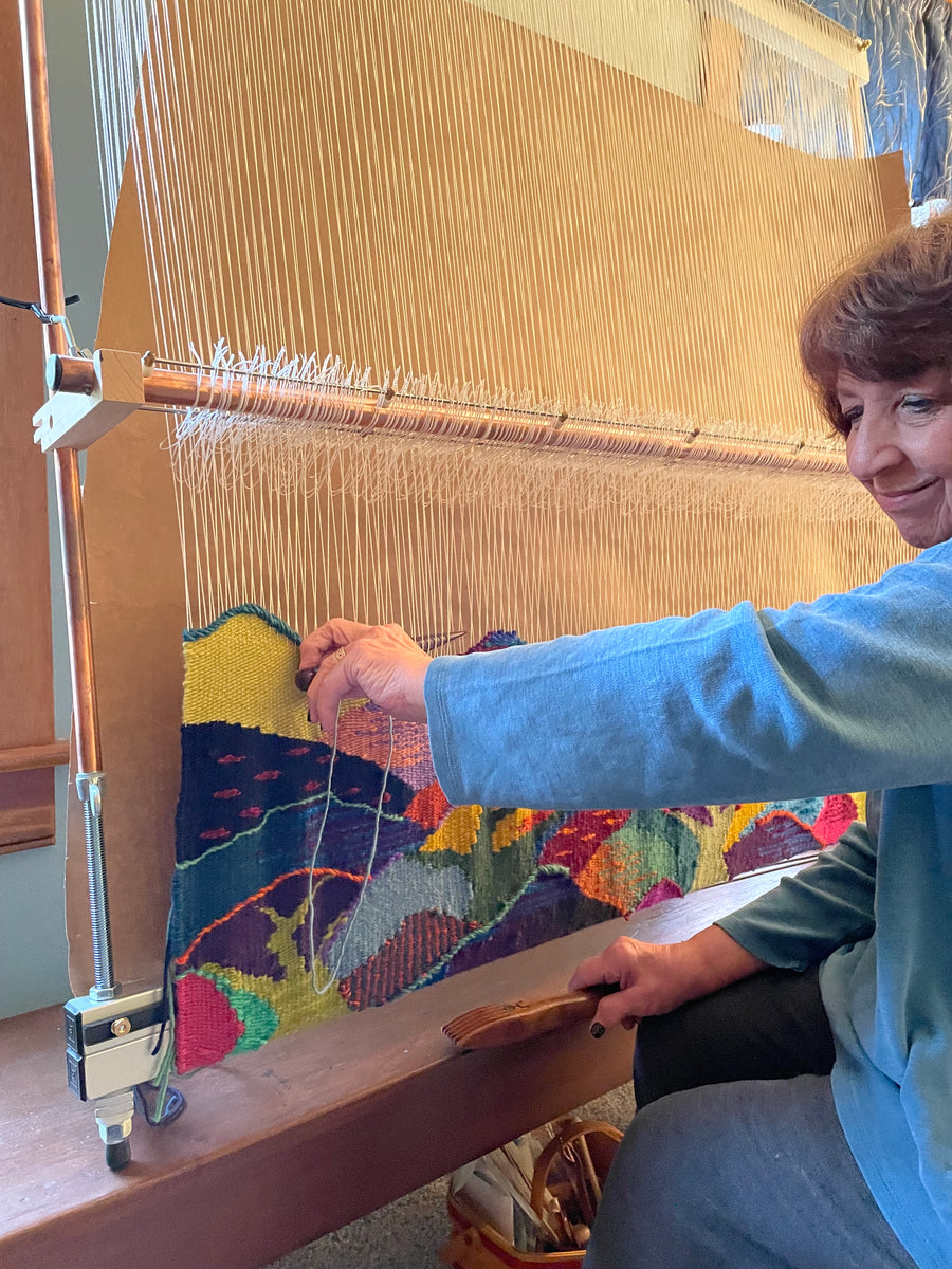 The First Review is In: The 48" Lily Loom – Mirrix Looms