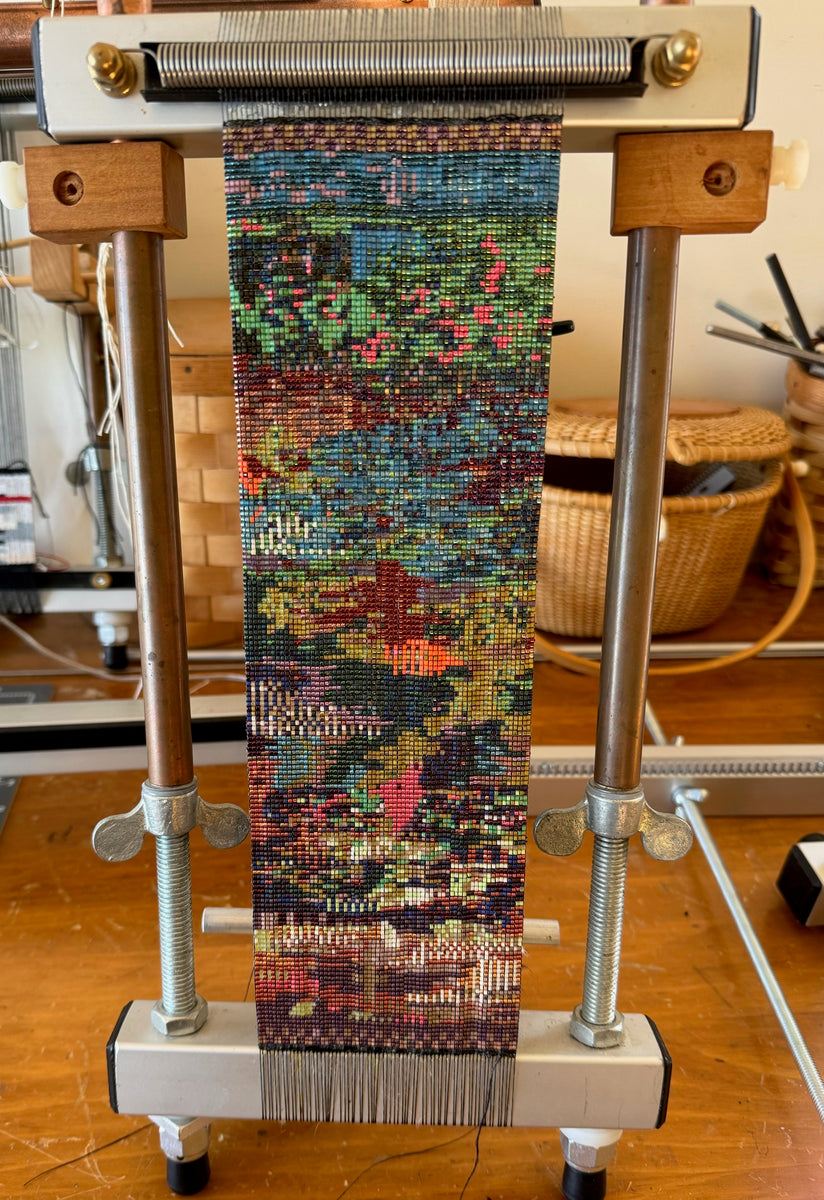 Beaded Tapestry on a Mirrix Loom – Mirrix Looms