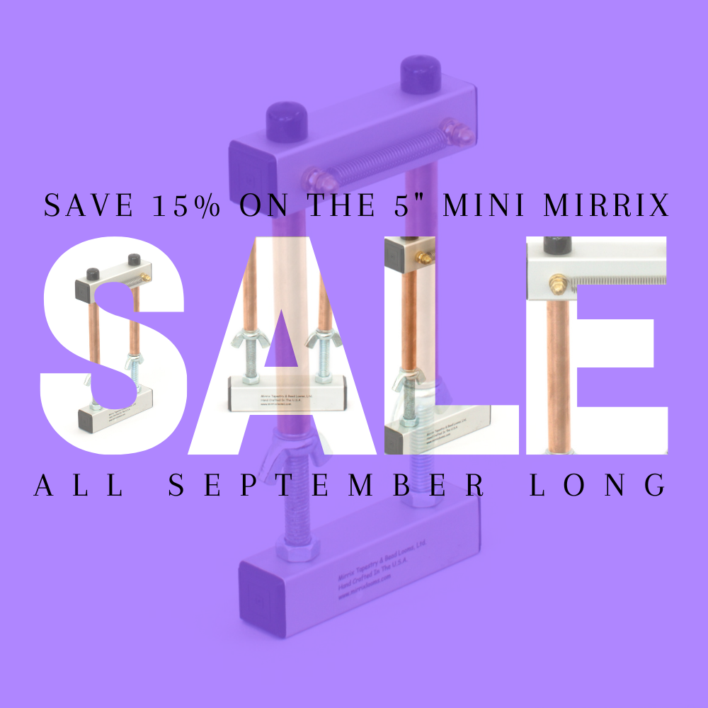 Loom of The Month: The 5" Mini Mirrix Loreli Loom – Mirrix Looms