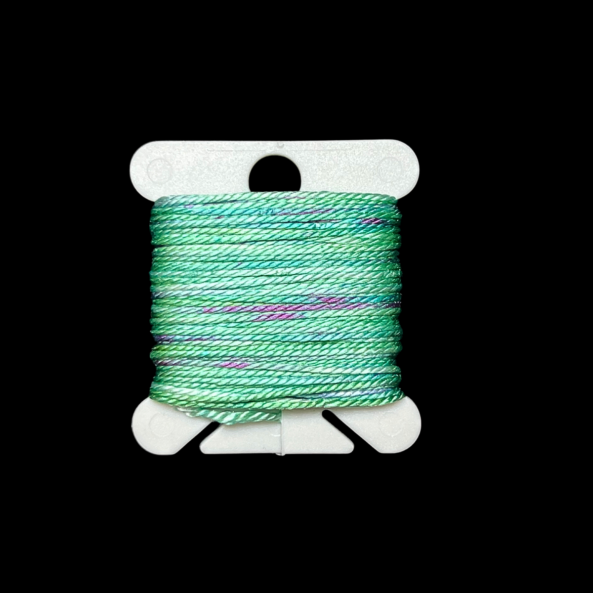 Individual Bobbins of Hand-Painted Silk: Color Forty-Four – Mirrix Looms