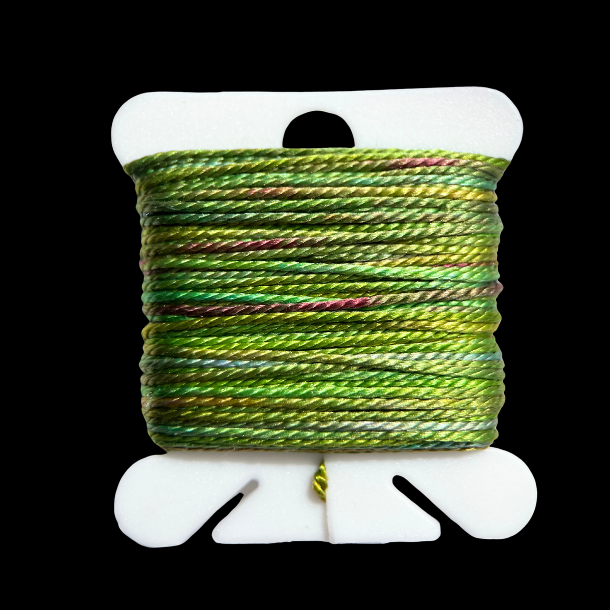 Individual Bobbins of Hand-Painted Silk: Color Six – Mirrix Looms