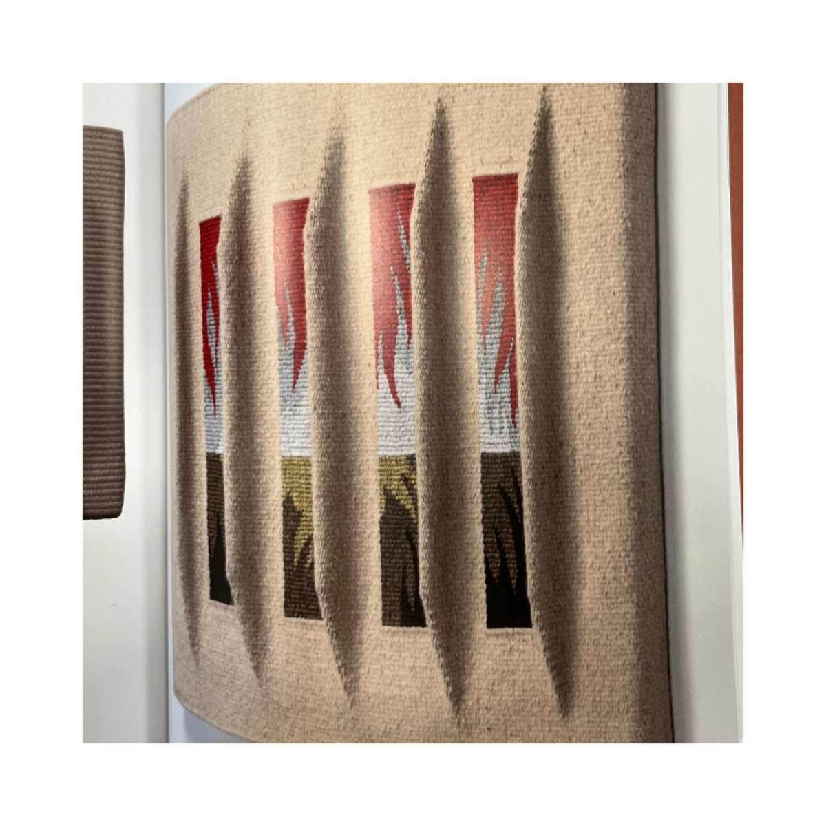 "Tapestry with Pulled Warp" by Susan Iverson – Mirrix Looms
