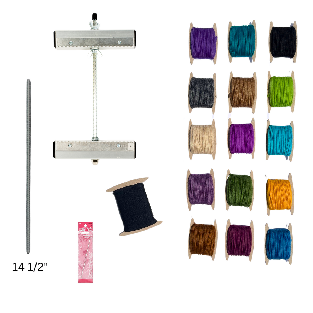 The Kaleidoscope Wedge Weave Tapestry Loom Starter Package – Mirrix Looms