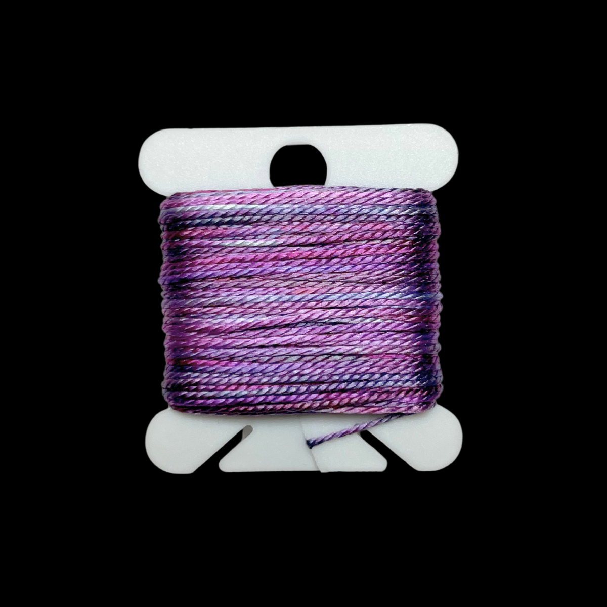 Individual Bobbins of Hand-Painted Silk: Color Fifteen – Mirrix Looms