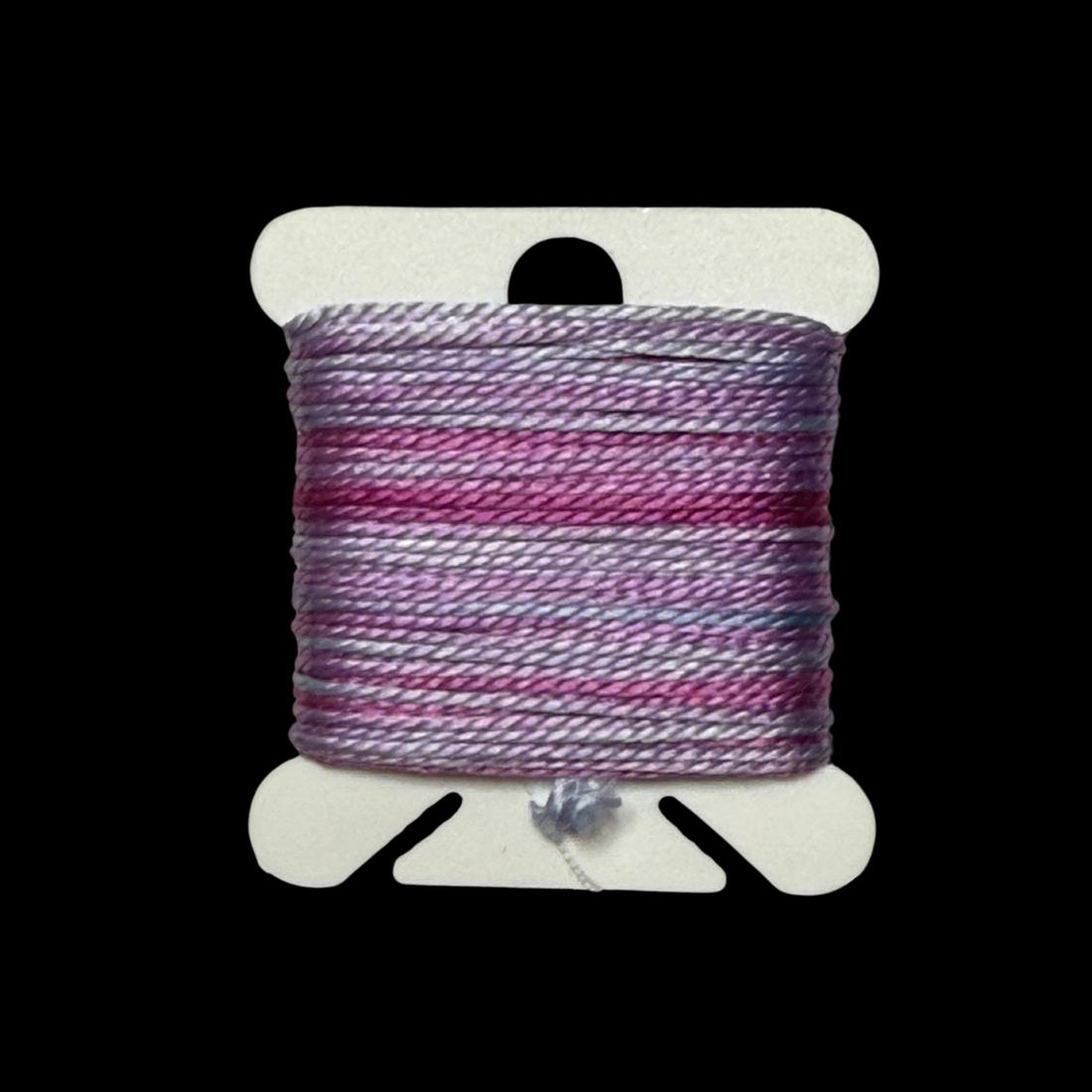 Individual Bobbins of Hand-Painted Silk: Color Seven – Mirrix Looms