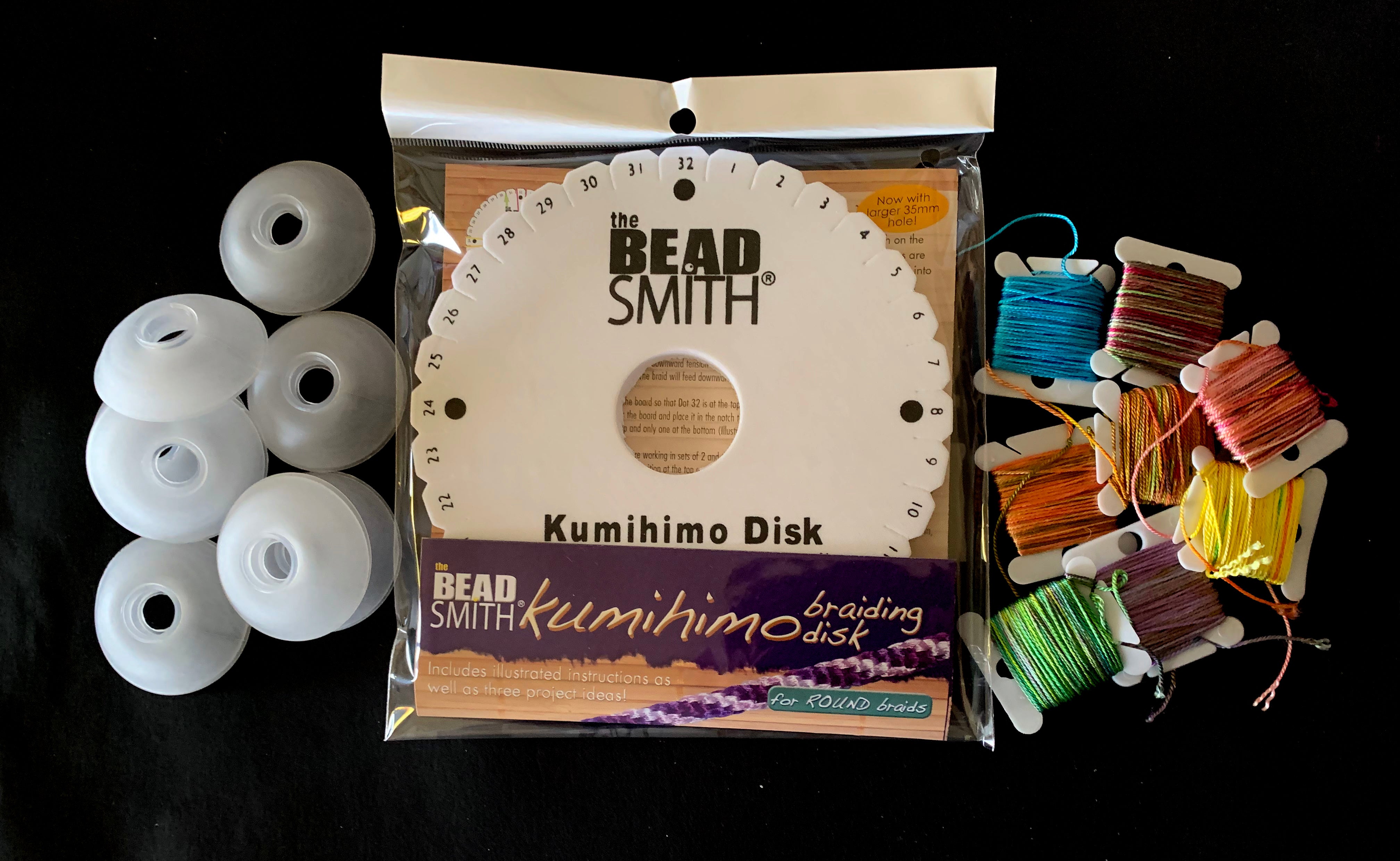 Kumihimo Round Disk Kit – Mirrix Looms